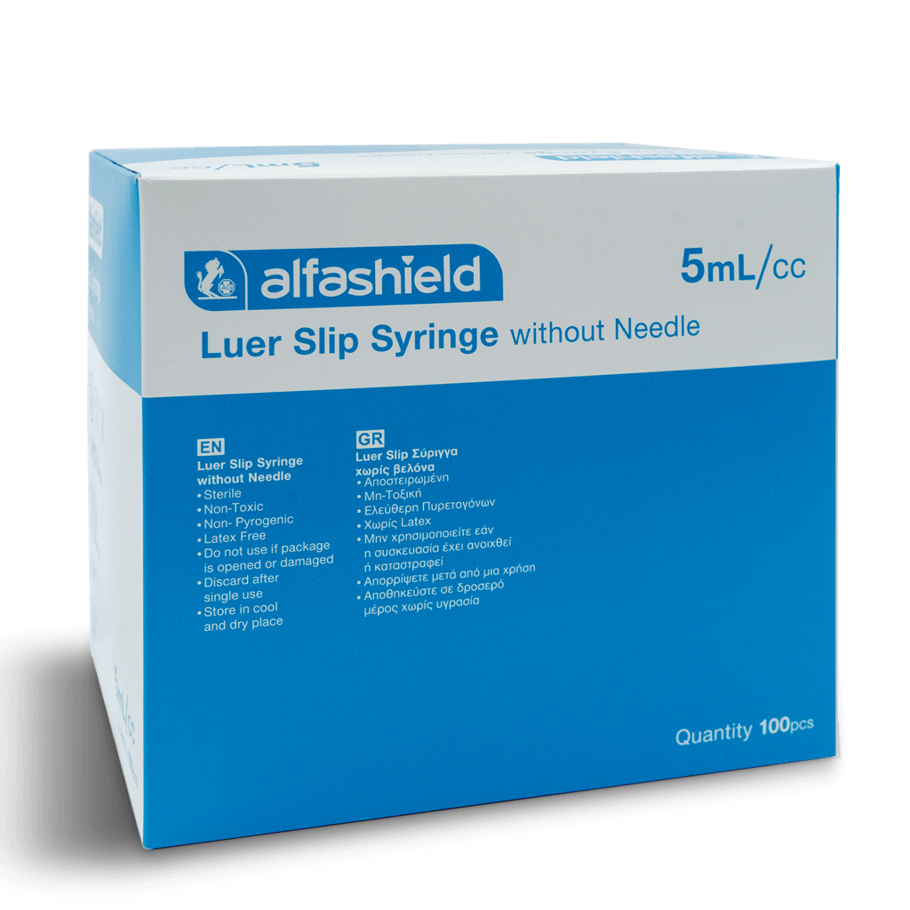 Alfashield / Alfa Syringes Σύριγγες χωρίς Βελόνα – Κarabinis Μedical